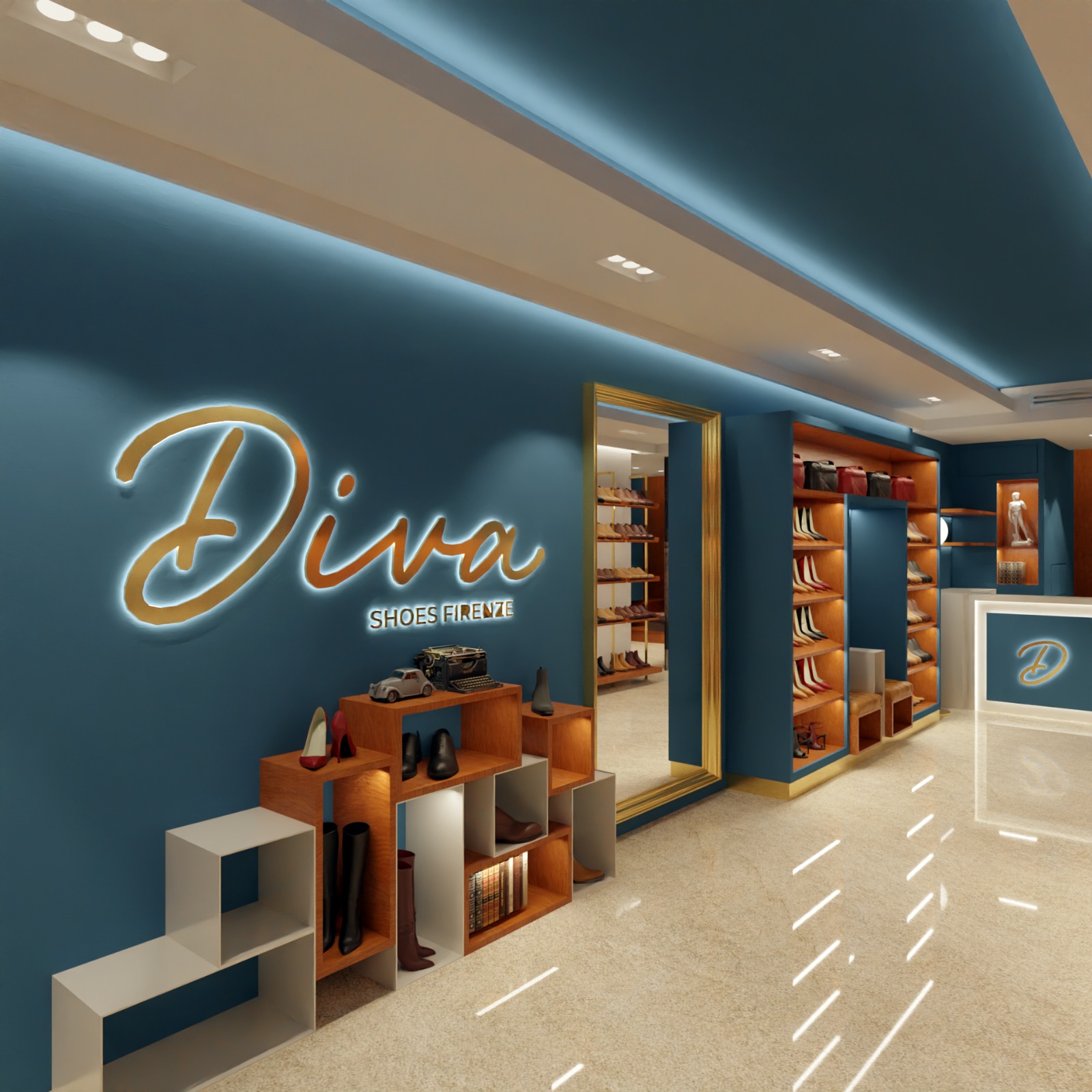 Store in Via del Corso - Diva Shoes